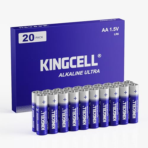 Snapklik.com : KINGCELL AA Batteries 20 Pack, High-Performance Double A ...