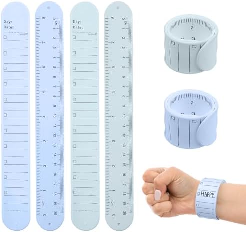 Amazon.com : Skyygemm 12 Pcs Slap Silicone Reminder Bracelet To Do List ...