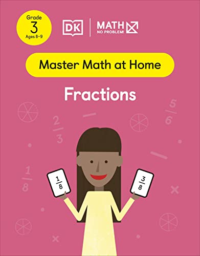 Amazon.com: Math — No Problem! Fractions, Grade 3 Ages 8-9 (Master Math ...