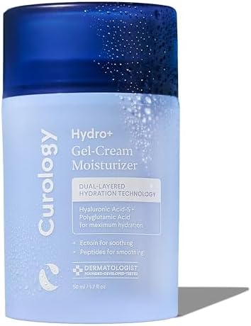 Amazon.com: Curology Gel Face Moisturizer, Lightweight Daily Face ...