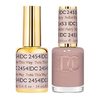 Amazon.com: DND DC Gel Polish Set, Sheer Collection, UV/LED Gel Polish ...