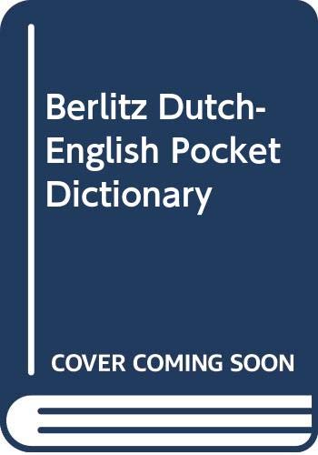 Berlitz Dutch-English Pocket Dictionary: unknown author: 9780304964543 ...