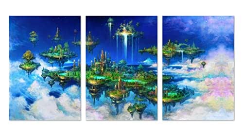Amazon.com: Final Fantasy XIV Online EndWalker Poster: Elpis | Set of 3 ...