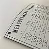 Amazon.com: Kitchen Baking Measurement Conversion Chart Magnet | Must ...