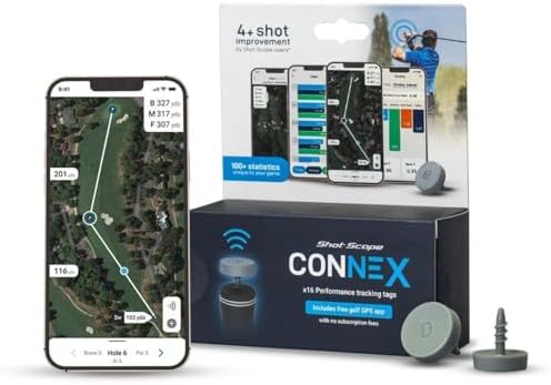 Shot Scope Technologies Shot Scope V5 GPS Watch, Shot Tracking, 36k ...