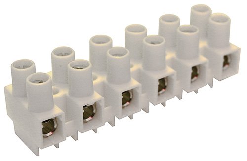 Barrier Terminal Blocks EUROSTRIP 12 POLE 15mm SP 63A 300V: Amazon.com ...