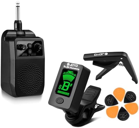 Amazon.com: JOYO JA-05G Mini Bluetooth Electric Guitar Amp 5W Practice ...