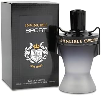 Amazon.com : Invincible Sport Men's Cologne 3.4 Fl. Oz. Eau de Toilette ...