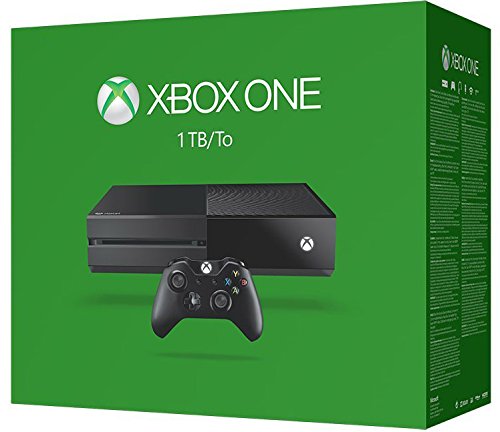 Amazon.com: Microsoft 4751678 XBOX ONE with 4 Games, Matte Black, 1TB ...