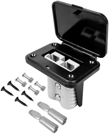 Amazon.com: JooFn 120A Plug Mounting Panel with Cover for Anderson ...