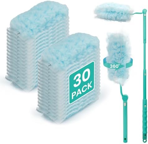 Amazon.com: oshang Duster Heavy Duty 3.6 ft Extended Handle Dusting Kit ...
