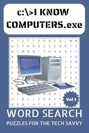 I Know Computers Vol 1 Word Search Puzzle Book: Word Searches with Easy ...