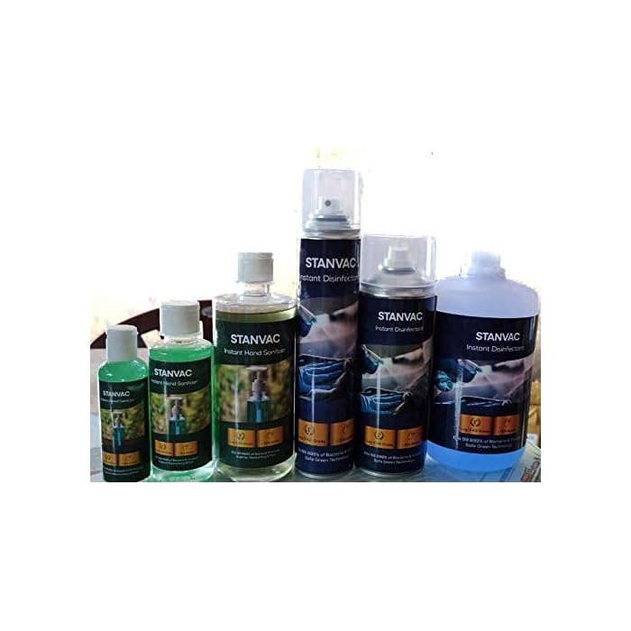 Buy STANVAC – INSTANT - DISINFECTANT SPRAY 350ML India’s First LOG 5 ...