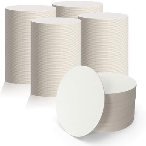 Amazon.com: BAR DUDES™ Paper Coasters 100 Pack - 3.5 inch Round ...