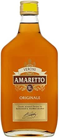Veroni Amaretto Original Almond Liqueur 50cl Bottle x 2 Pack : Amazon ...