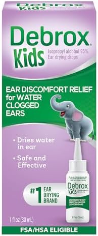 Amazon.com: Debrox Kids Drying Drops, Kids Ear Drops for Clogged Ears ...