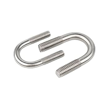 Amazon.co.jp: 1PC A2 304 Stainless Steel U Screw Bolt M6 M8 M10 M12 U ...