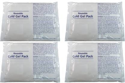 Gel Frost Packs 08 X 10CM Cold Gel Pack | Pack of 4 : Amazon.in: Health ...