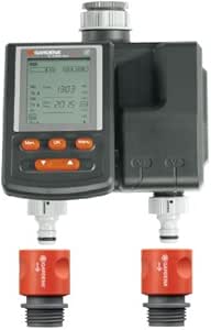 Amazon.com : GARDENA WATER TIMER - DIGITAL - DUO PLUS - 3 CYCLE DUAL ...