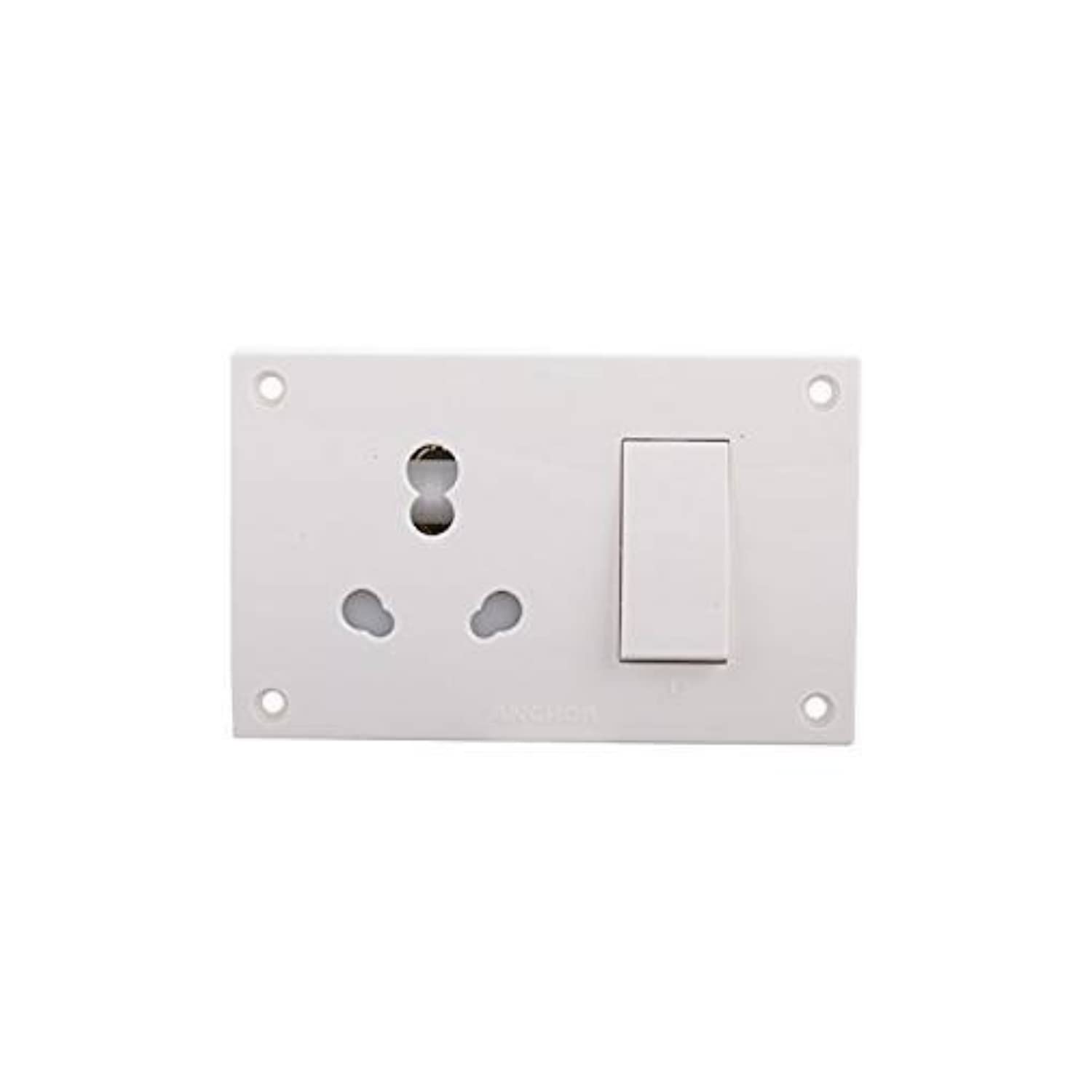 Anchor 39593 Uni. S S Combine with Junction Box 20&10A, White (Safety ...
