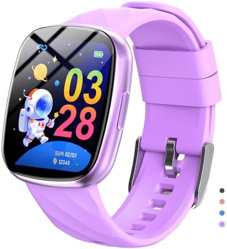 Slothcloud Kids Smart Watch for Boys Girls,IP68 Waterproof Fitness ...