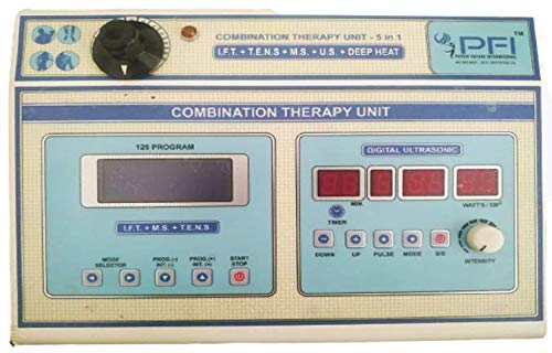PHYSIO FUTURE INTERNATIONAL 5 in 1 combo Physiotherapy Machine for pain ...