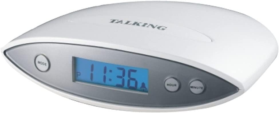Amazon.com: The Braille Superstore Easy-Touch Talking Clock/Alarm Clock ...