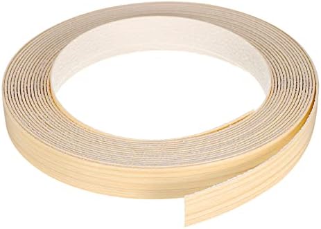 uxcell Edge Banding, 3/4 inch x 9.84ft Pre-Glued Wood Veneer Edging ...