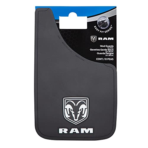 Plasticolor 000582R01 Dodge Ram Logo Blanc Easy Fit 15" Garde-boue ...