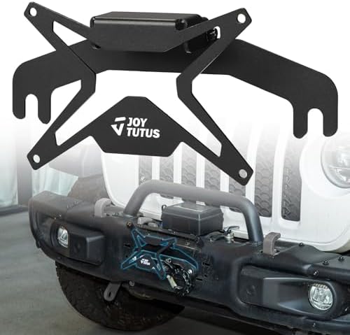 Amazon.com: YZONA Flip-Up Winch License Plate Frame Compatible with 10 ...