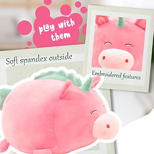 Snapklik.com : Plush 15" Smoochy Pals Unicorn, Ultrasoft Stuffed Animal ...