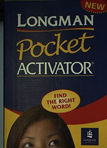 Amazon | LONGMAN POCKET ACTIVATOR DICTIONARY (Longman Pocket Dictionary ...