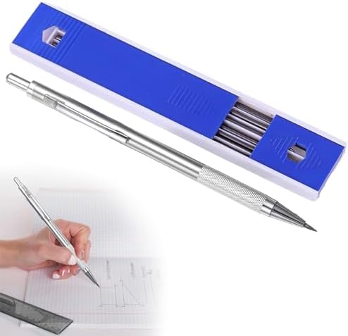 Full Metal Mechanical Pencil Set for Art and Drafting - 2.0 Mm Clutch ...