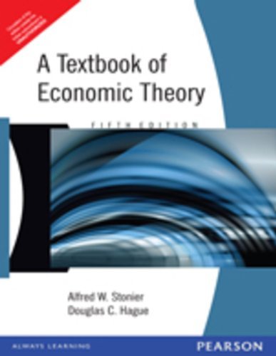 A textbook of economic theory: Stonier, Alfred William: 9780582295308 ...