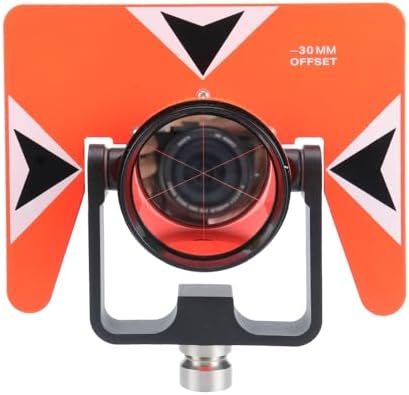 Amazon.com: All-Metal Single Tilt Prism 64mm Copper-Coated Surveying ...