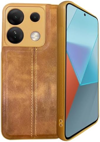 A rtistque Premium Thread Leather Back Cover Case for Mi Redmi Note 13 ...