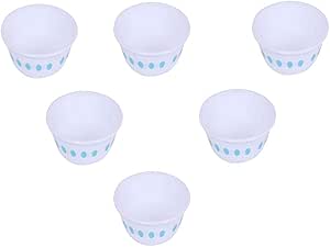 Amazon.com | Corelle South Beach Glass Katori Pack of 6, 177ML ...
