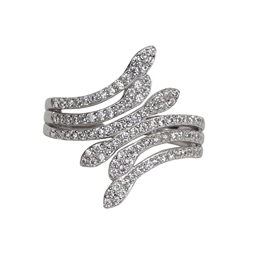 Buy Pure Real 925 Sterling Silver Zircon Elegant for Women and Girls ...