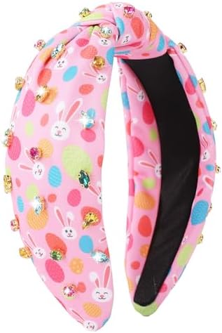 Amazon.com : IDDFEVE Easter Headband for Women - Rhinestone Knotted ...