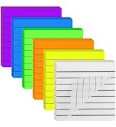 Amazon.com : 6 Pads Pop Up Transparent Sticky Notes Lined, 300 Sheets ...