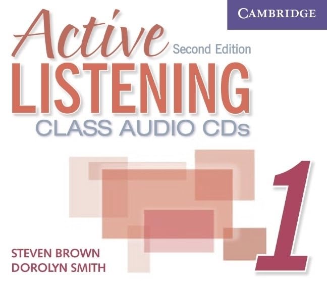 Amazon.com: Active Listening 1 Class Audio CDs (Active Listening Second ...