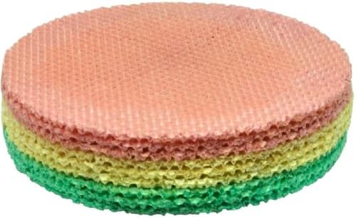 Amazon.com: Wafer Sheets Pack of Nine Round Tort Wafers Green White ...