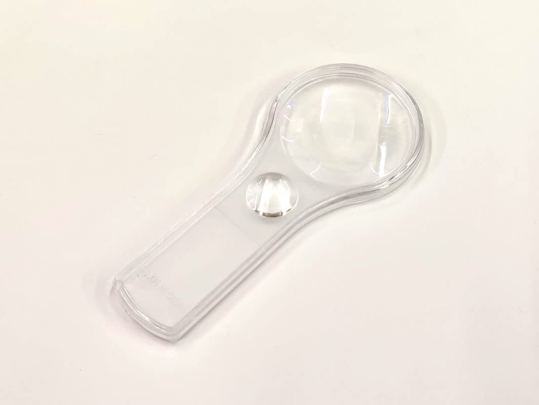 DIYtronics 1 Pc Mini Magnifier Lens Magnifying Plastic Glass for ...