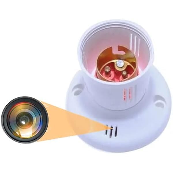 Buy Gameson Spy HD WiFi 1080P Spy Bulb Holder Camera Hidden Socket ...