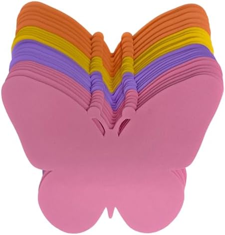 Amazon.com: Butterfly Cutouts - 24 Spring Crafts for Kids 6" Spring ...