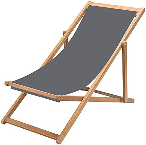 WOHNWOHL® Holz-Liegestuhl • Klappbar Klappliegestuhl • Sonnenliege ...