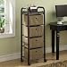 Amazon.com: golden tadco 5 Tier Organizer Rick Oil Rubbed Bronze Finish ...