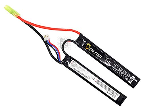 Big Foot Heat Lipo Battery 2600mAh 7.4v 25c (Continuous Discharge - Two ...