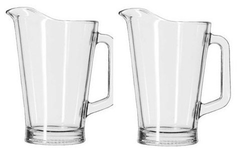 Buy Libbey / Crisa 60 Ounce Capacity Clear Glass Pitcher (2) Online at ...