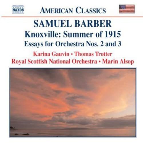 Samuel Barber, Marin Alsop, Royal Scottish National Orchestra, Karina ...